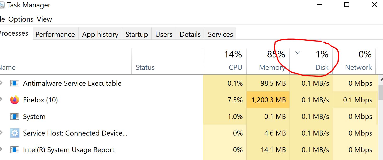 Cara Mengatasi disk 100 % High CPU di Windows 10 - Bacolah.com