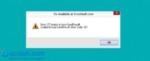 Cara Mengatasi Error Unable to load vgcore dll error code 126 di ...