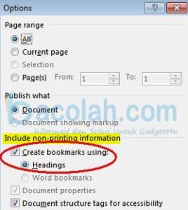 Cara Mengatasi error bookmark not defined di pdf - Bacolah.com