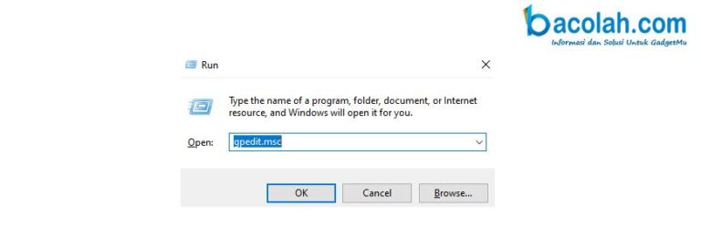 Cara mengaktifkan Gpedit.exe di Windows 11 - Bacolah.com