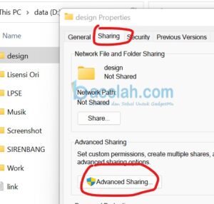 Cara Mudah Sharing Folder di Windows 11 - Bacolah.com