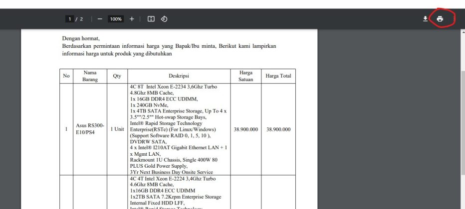 Cara Mengatasi Error the document could not be printed di file PDF - Bacolah.com